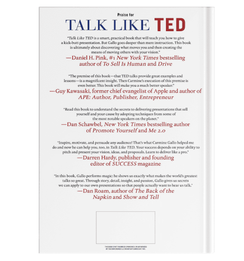 Talk Like Ted - Bookbins